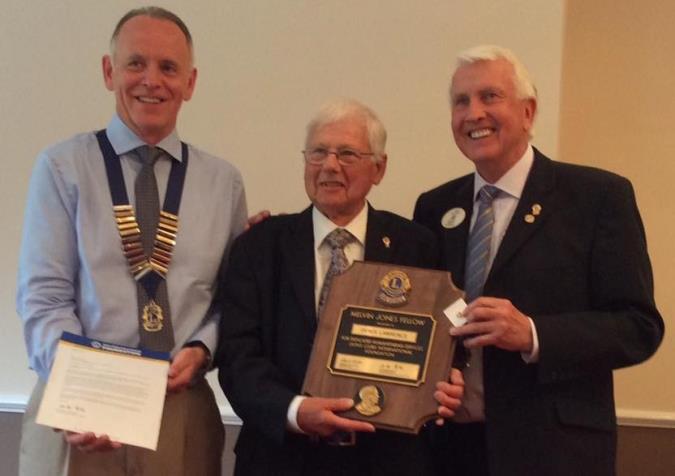 Two Melvin Jones Fellowships