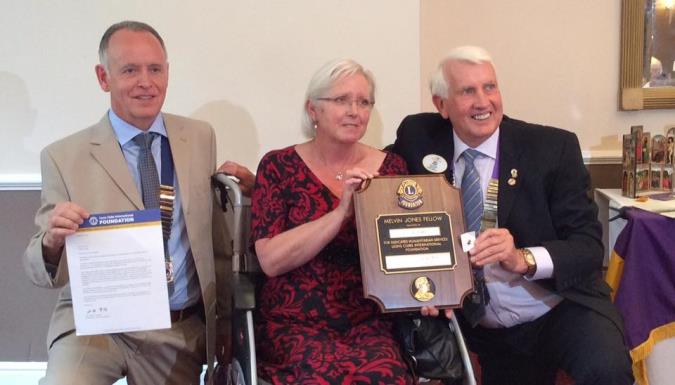 Two Melvin Jones Fellowships